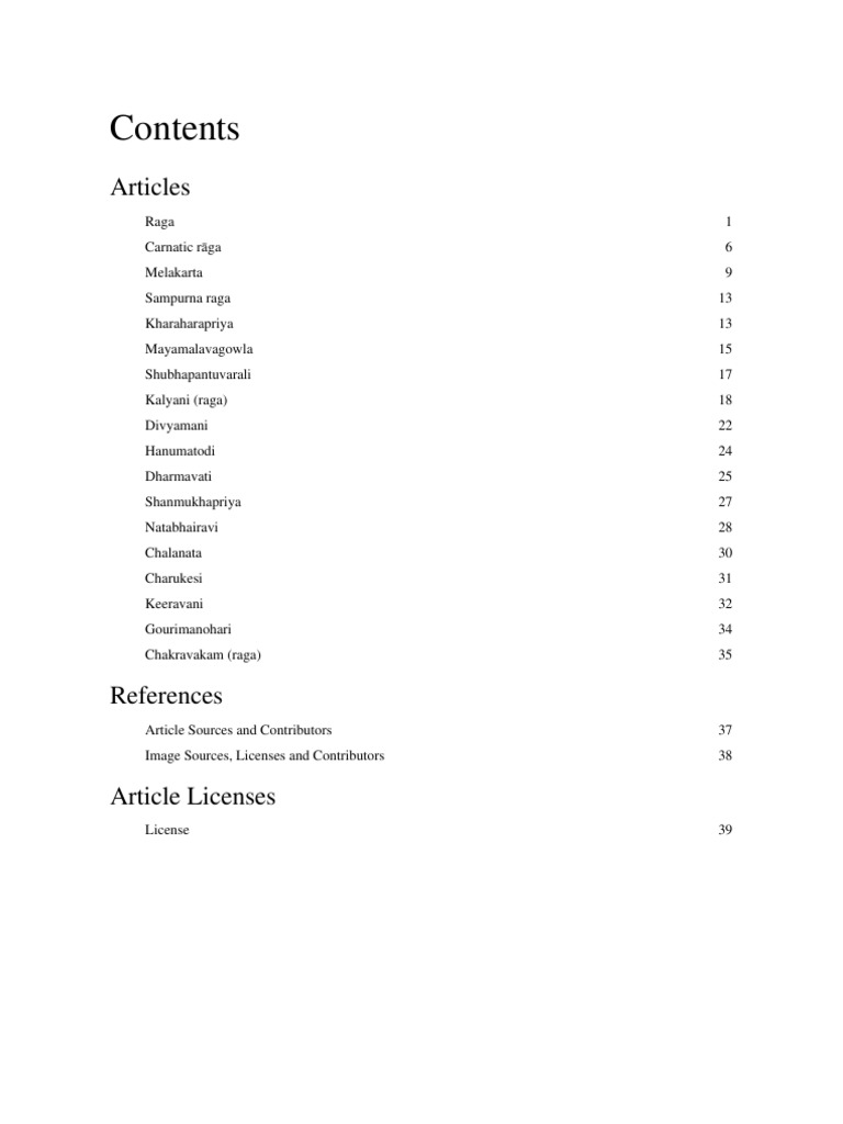 The Basics of Raga | PDF