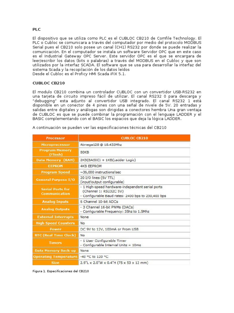 PLC | PDF | Scada | Controlador lógico programable