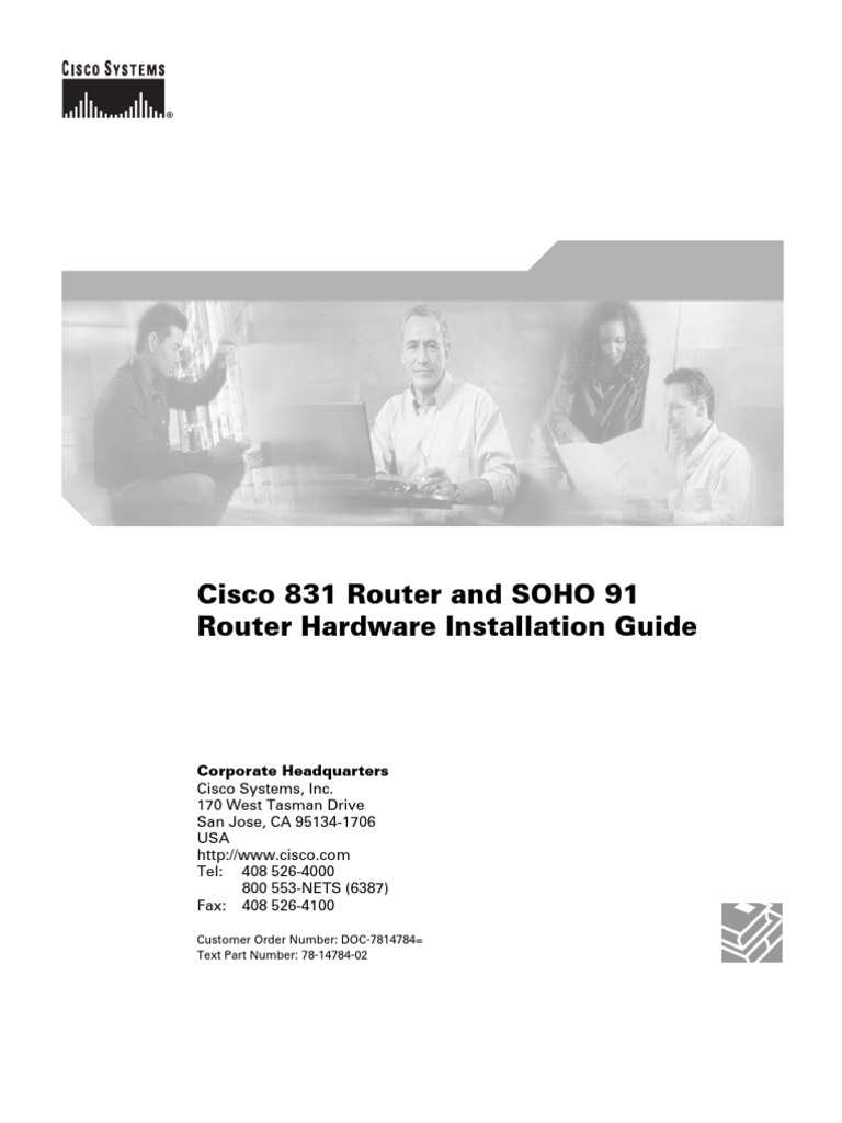 Cisco Soho | PDF | Router (Computing) | Network Switch