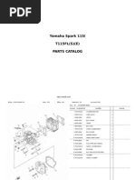 Yamaha AL125 Mio 125 GT Illustrated Parts List Diagram Manual | PDF