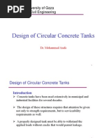 Water Tank Design (Aci 318-05 & 350-01) | PDF | Concrete | Materials