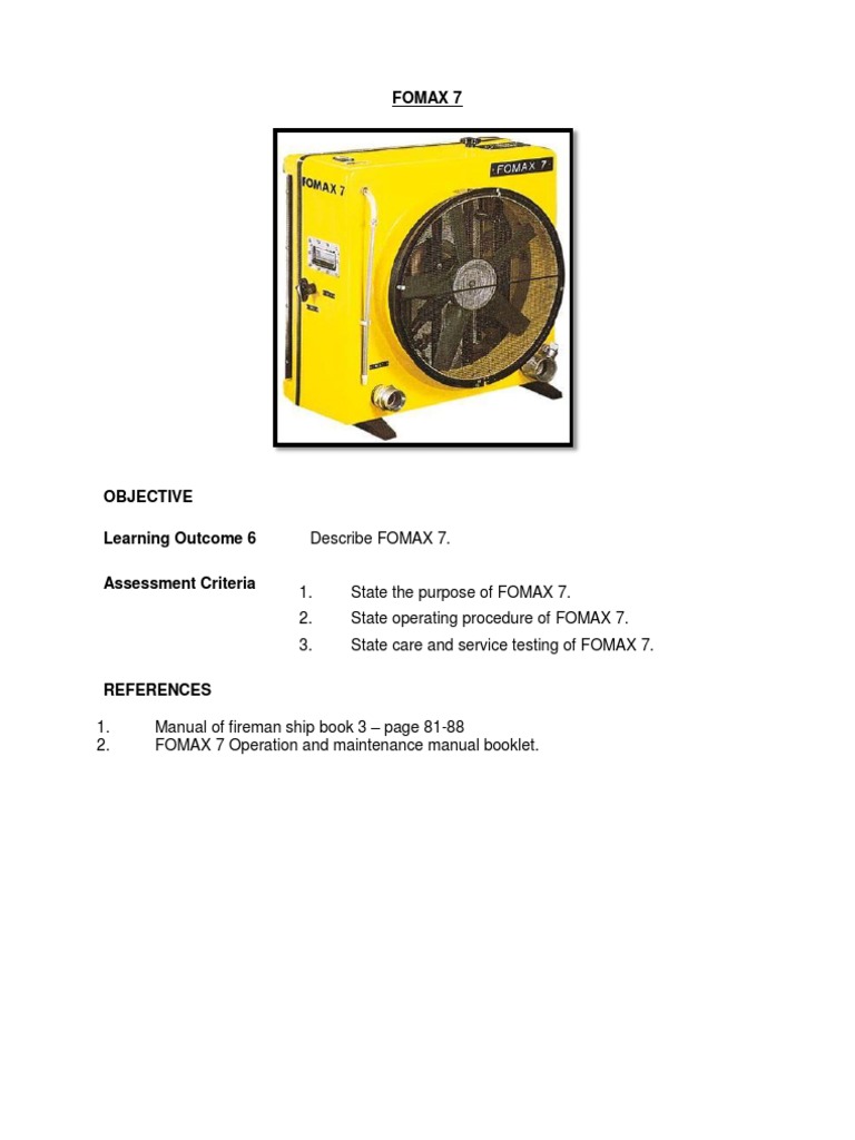 Fomax 7 | PDF | Mechanical Fan | Foam