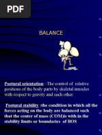 Balance - Functional - Grades Static Dynamic | PDF