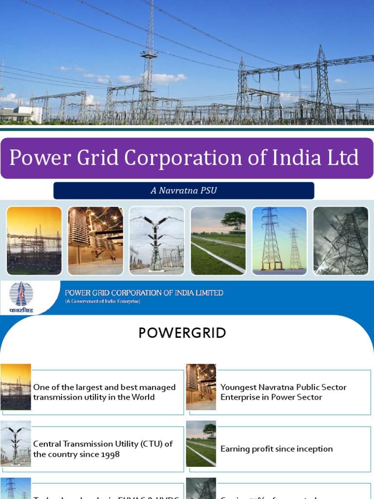 Powergrid PPT Campus | PDF | Electric Power Transmission | Electrical ...