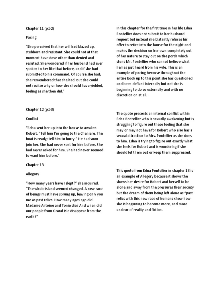 The Awakening Rhetorical Analysis | PDF | The Awakening (Chopin Novel)