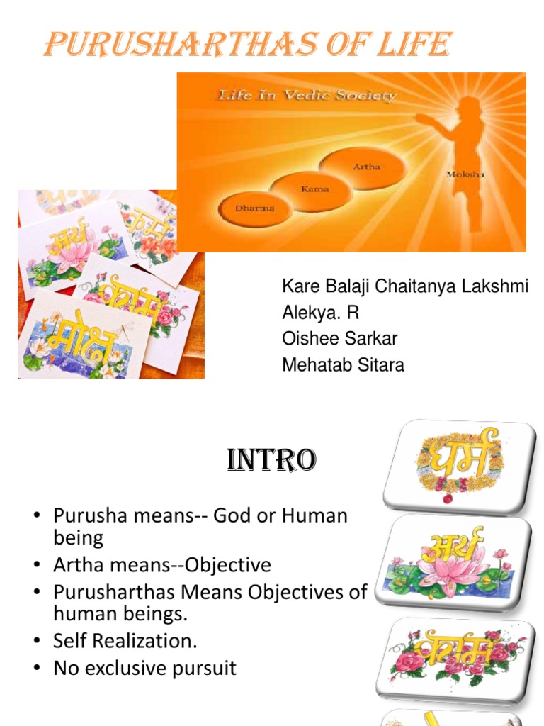 Purushartha S | PDF | Moksha | Dharma