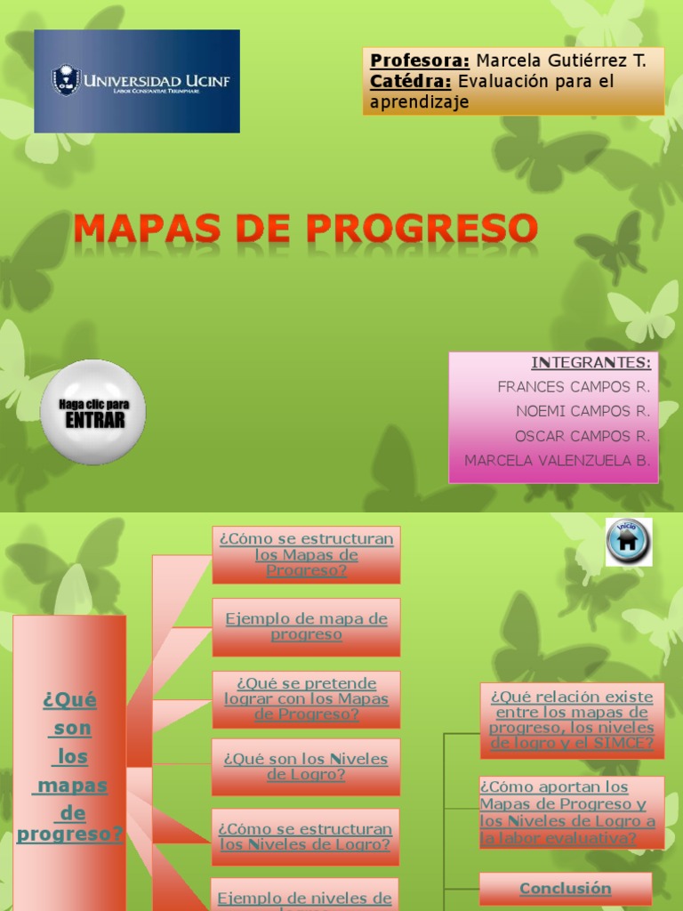 Mapas de Progreso (Modificado) | PDF | Evaluación | Aprendizaje