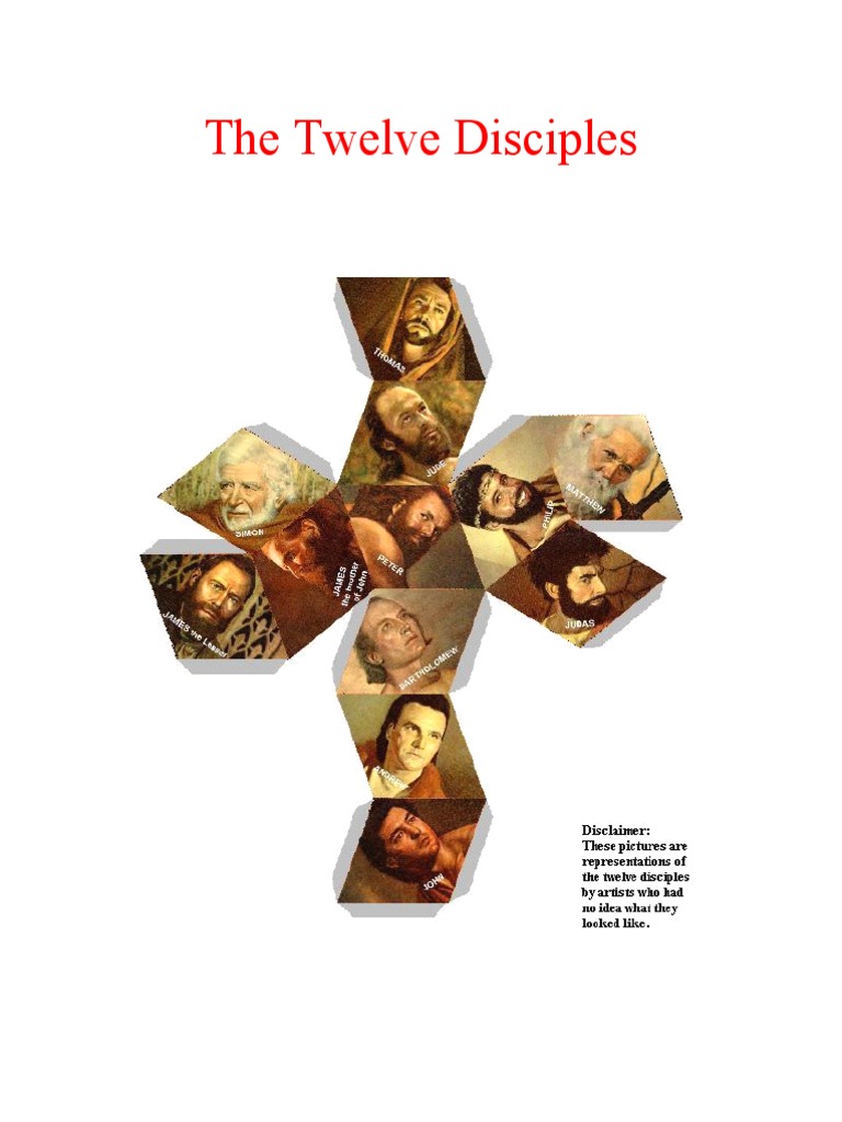 The 12 Disciples | PDF | Disciple (Christianity) | People Executed