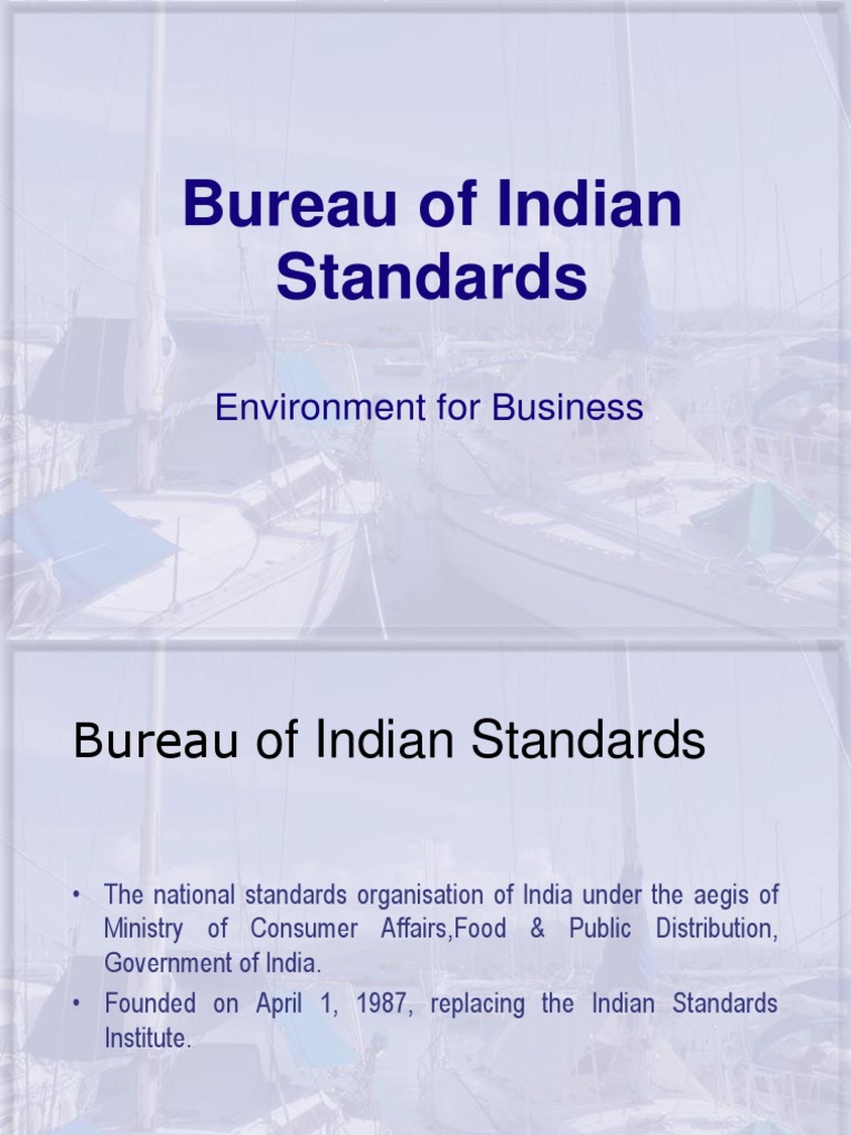 Bureau of Indian Standards | PDF | Hazard Analysis And Critical Control ...