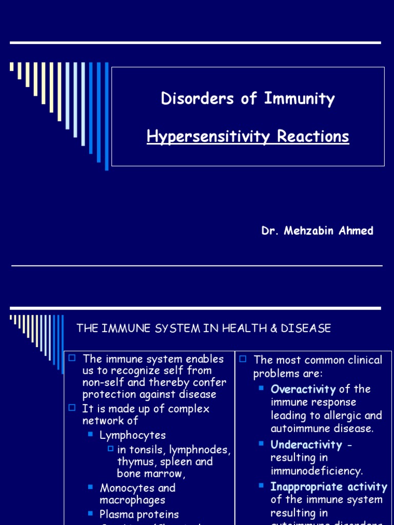 Hypersensitivity Reactions | Download Free PDF | Immune System | Phagocyte