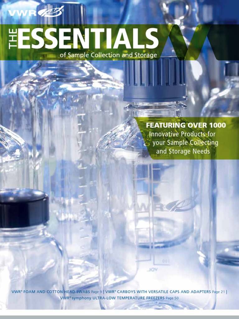 VWR Glass Vial Catalog | PDF | Polyethylene | Sterilization (Microbiology)