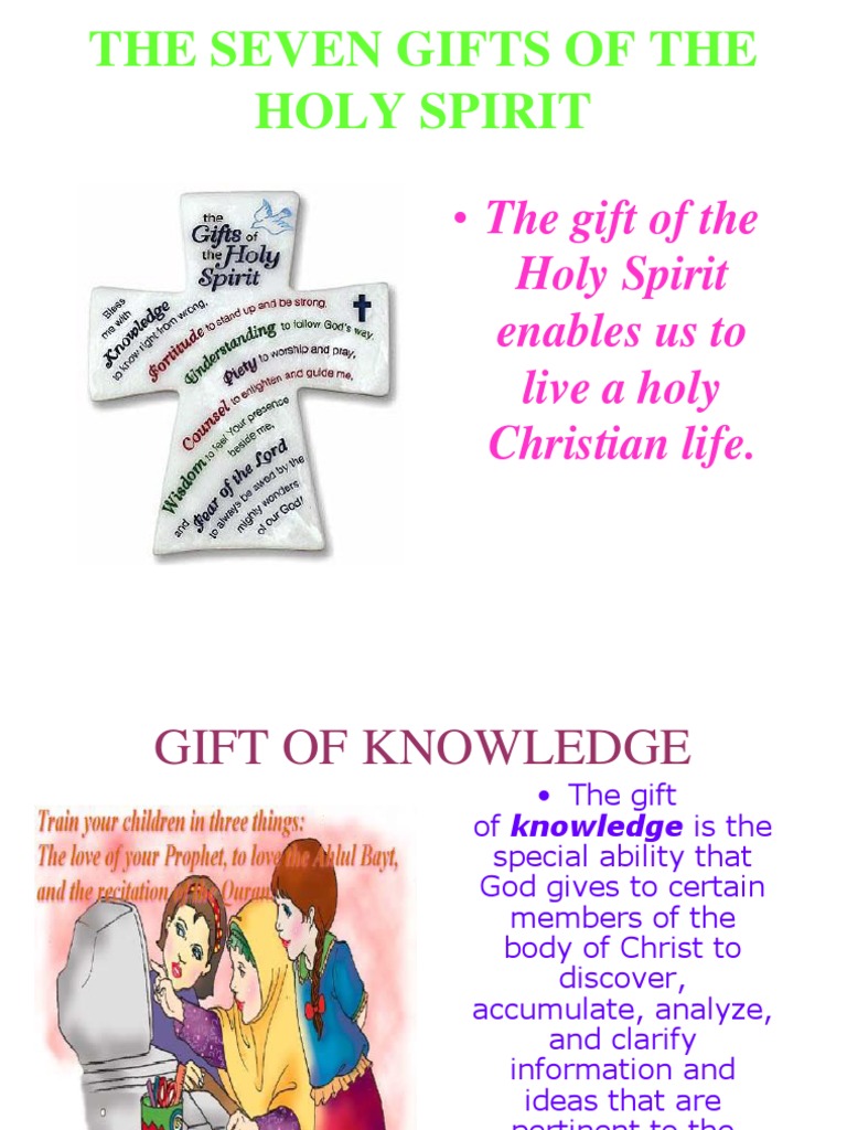The Seven Gifts of The Holy Spirit | PDF