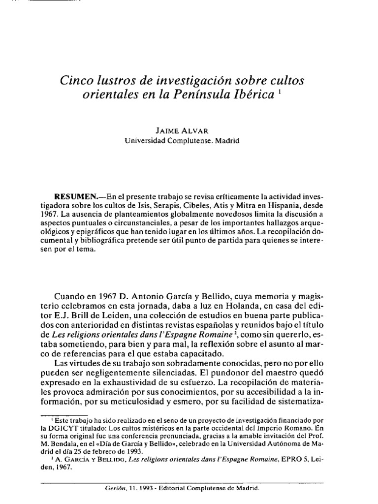 Alvar | PDF | Madrid | España
