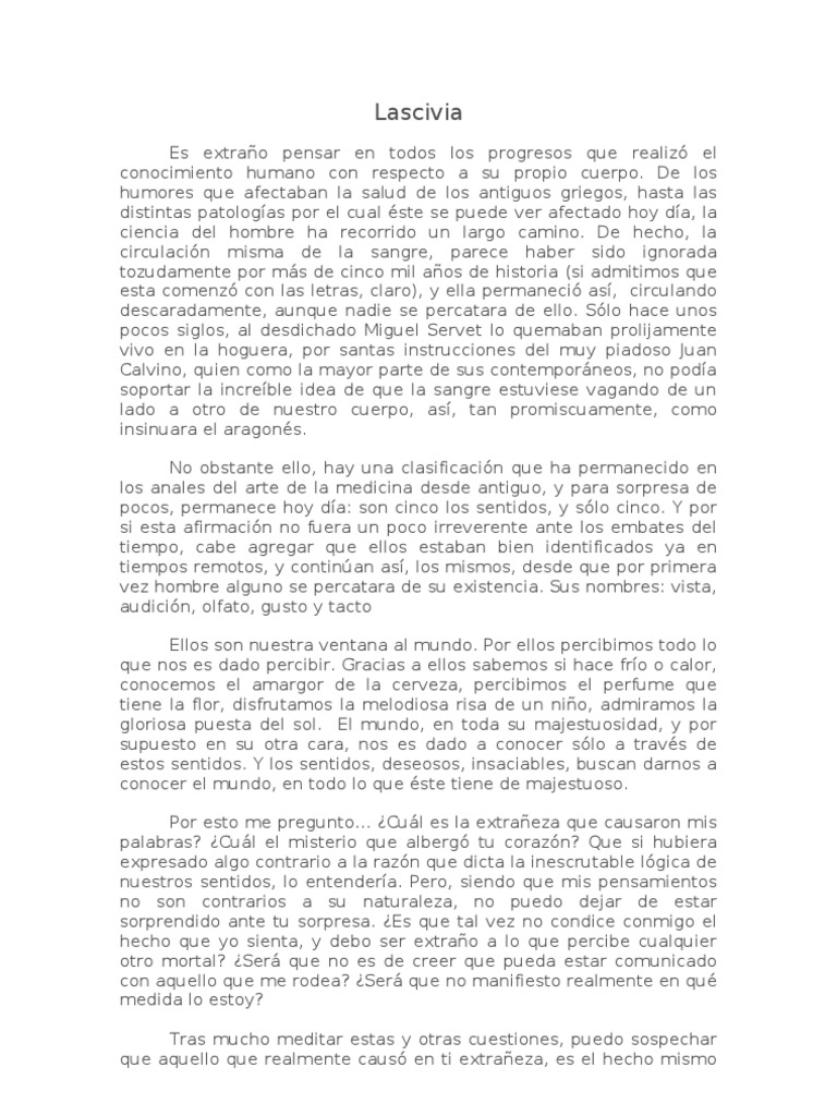 Lascivia | PDF | Conocimiento | Science