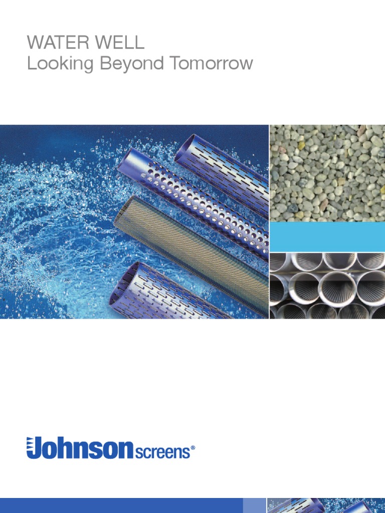 Water Well Screen and Accessories | Pipe (Fluid Conveyance) | Polyvinyl ...