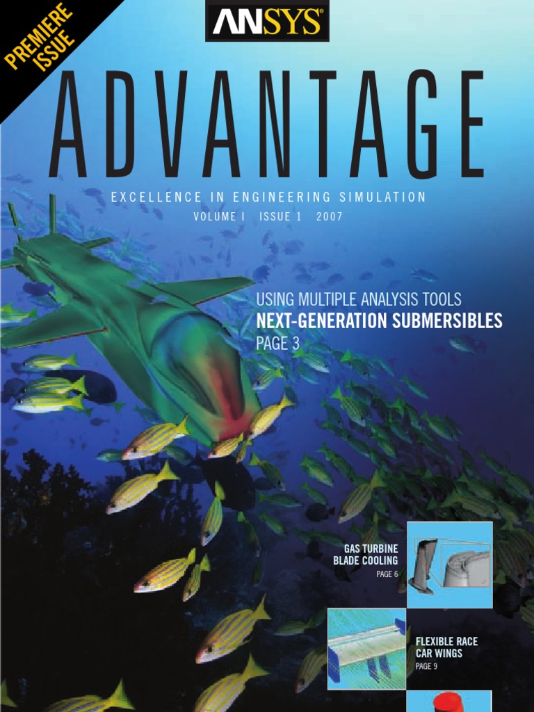 ANSYS Advantage V1 I1 2007 | PDF | Computational Fluid Dynamics | Simulation