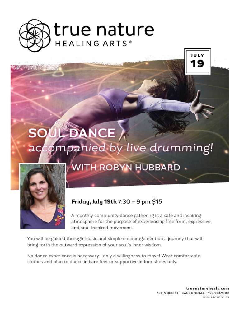 Soul Dance Event with Live Drumming | PDF