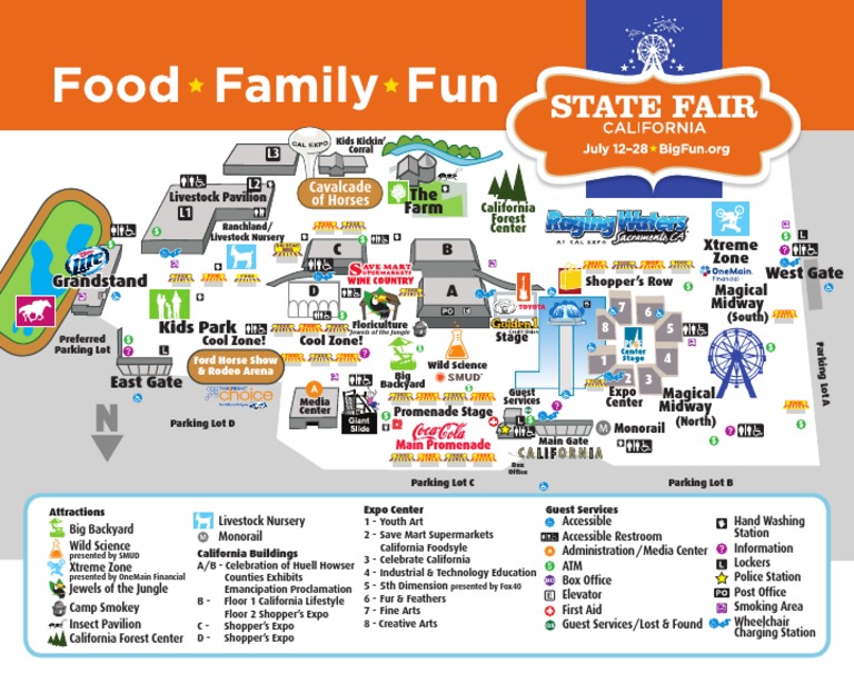 California State Fair 2013 Official Map | PDF
