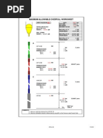 Overpull: Daily Drill String Over Pull Calculations | PDF | Weight ...
