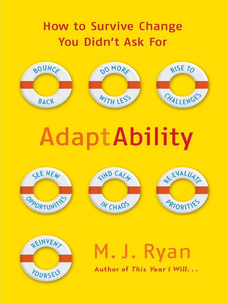 AdaptAbility, by M.J. Ryan - Excerpt | PDF | Publishing | Books