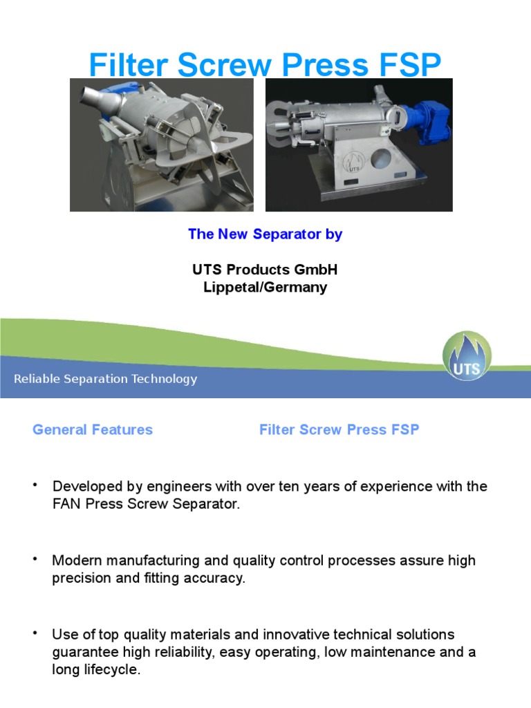 FSP Presentation | PDF | Filtration | Biogas