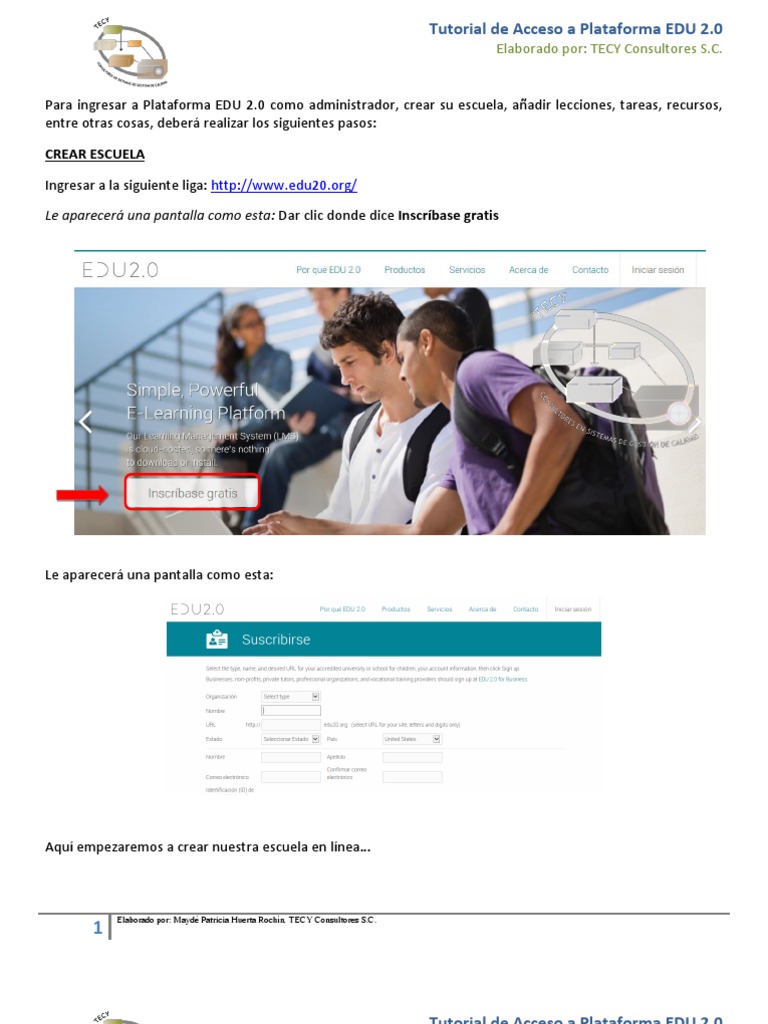 Acceso a Plataforma EDU 2.0 | PDF | Contraseña | Correo electrónico