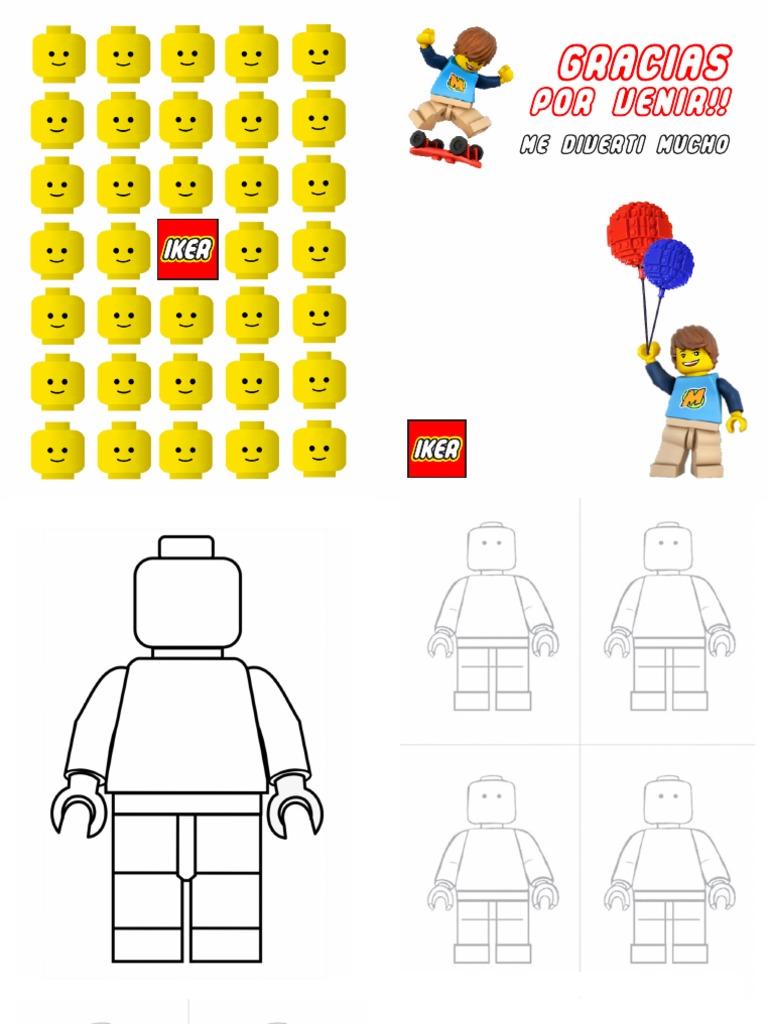 Lego Coloring Book | PDF