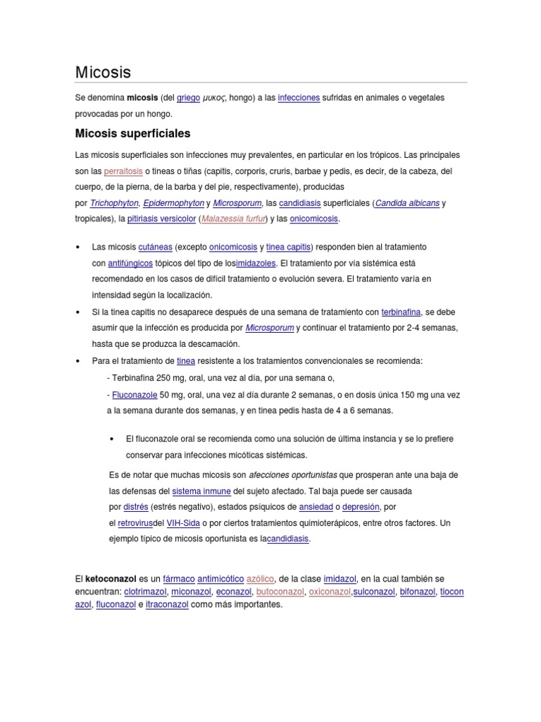 Anti Mico Ticos | PDF | Ciencias farmacéuticas | Tratamientos médicos