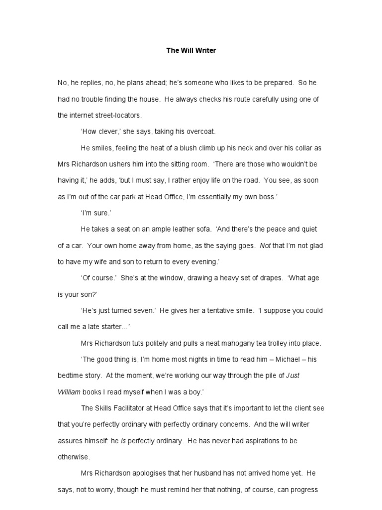 The Will Writer: William Books I Read Myself When I Was A Boy.' | PDF