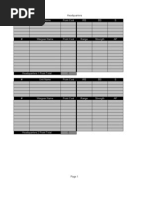 Army Battle Roster Template | PDF