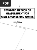 Standard Methods of Measurement for Civil Engineering | Civil ...