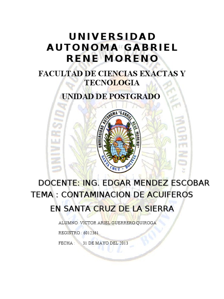 Caratula Uagrm | PDF