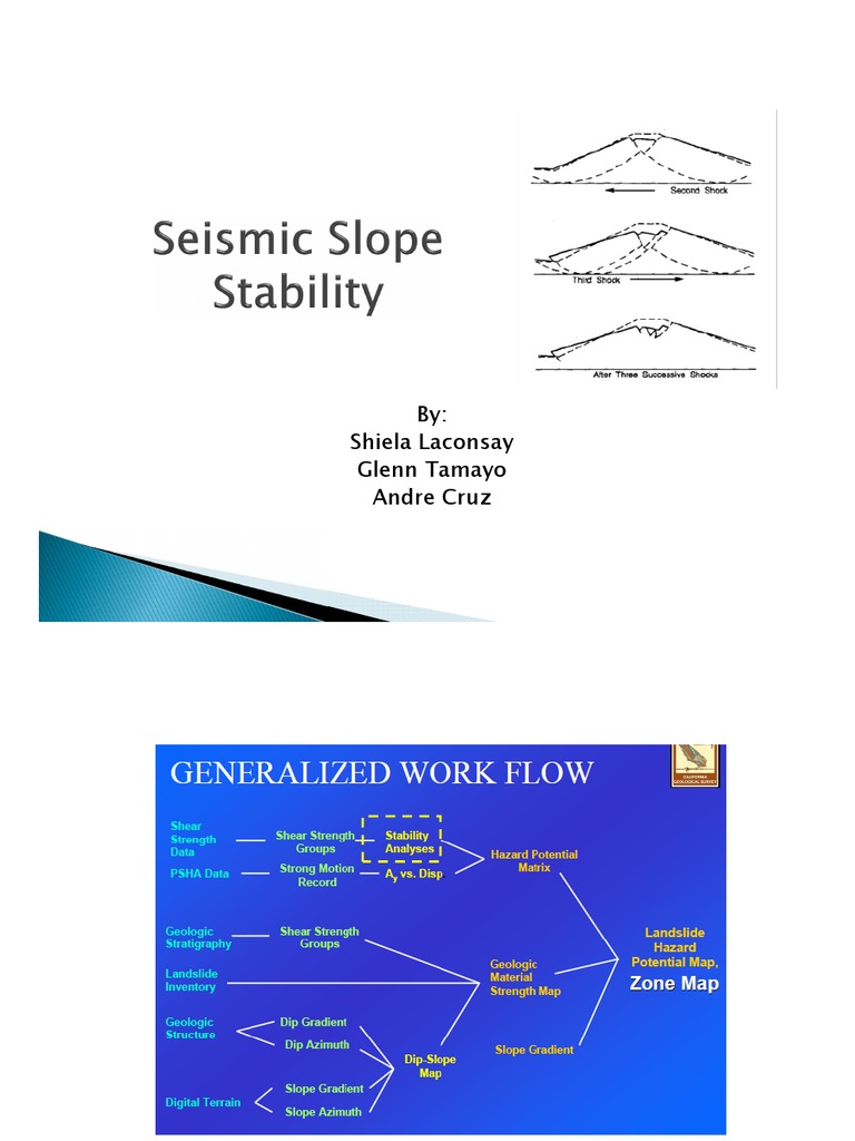 Seismic Slope Stability (CruzLaconsayTamayo) | PDF | Earthquakes ...