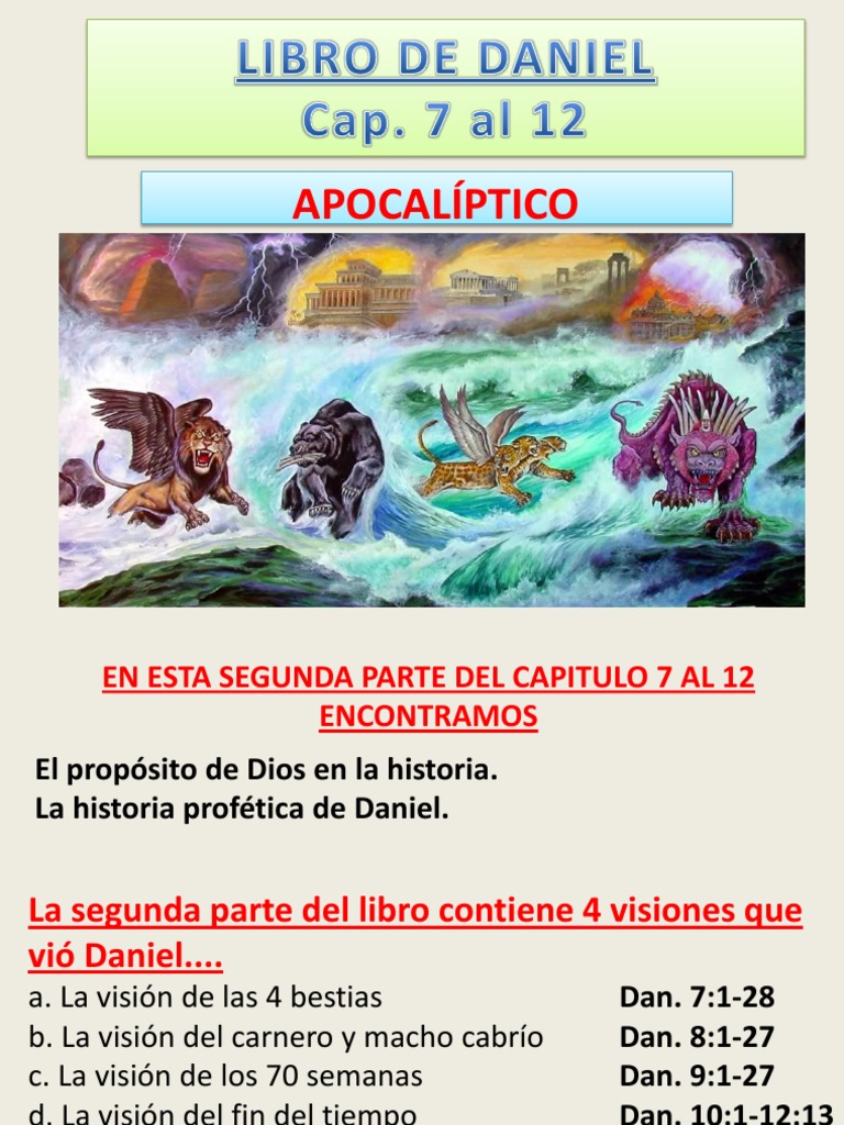 Daniel Cap. 7 Al 12 | PDF | Daniel (figura bíblica) | antecristo