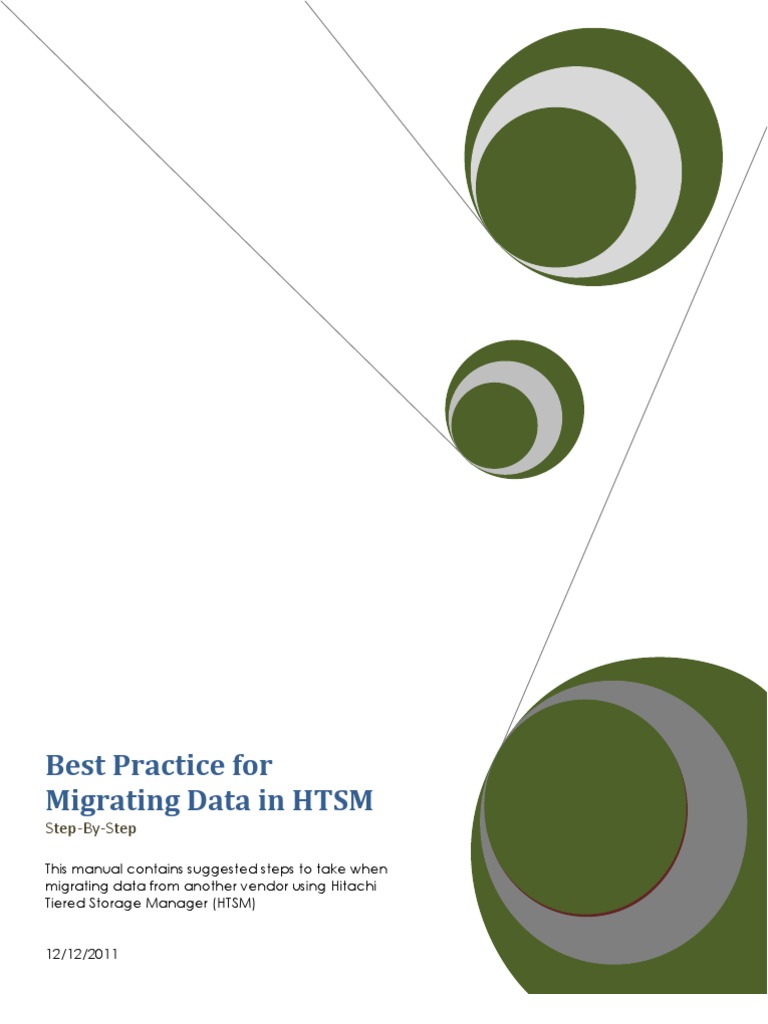 Best Practice For Migrating Data in TSM - HDS - Hitachi Data Systems | PDF | Computer Data ...