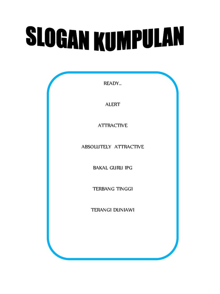 Motto Dan Slogan | PDF | Technology & Engineering