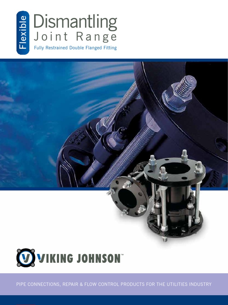 Viking Johnson Dismantling Joint+Brochure | PDF | Pipe (Fluid ...