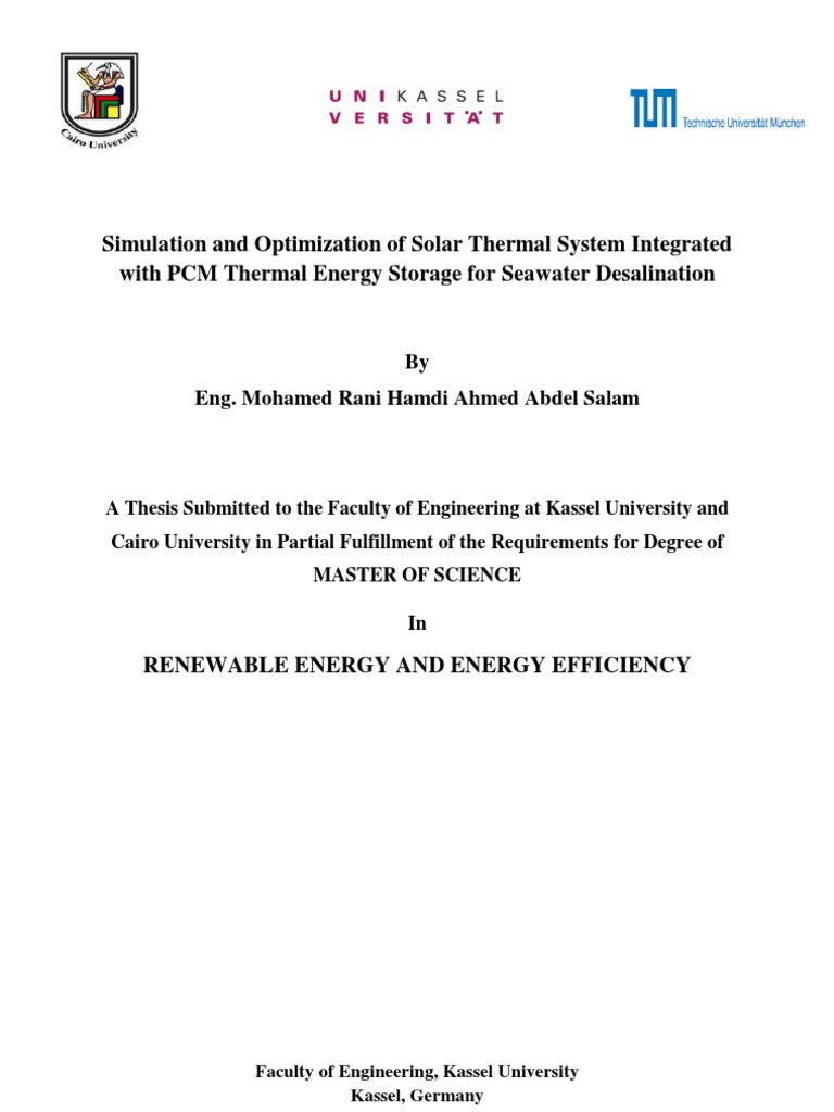 Final Year Project (Thesis) | PDF | Solar Energy | Solar Power