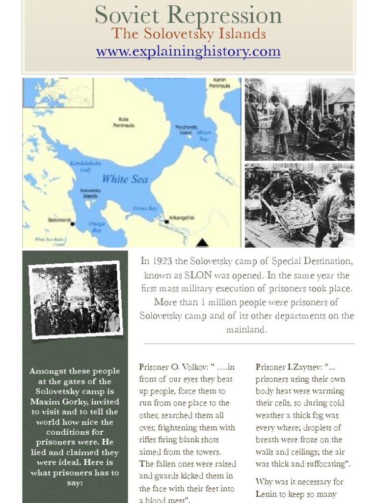 Solovetsky Islands | PDF | Social Science | Young Adult