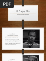 12 Angry Men Character Analysis Chart | PDF
