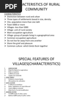 Key Characteristics of Community | PDF | Community | Traditions