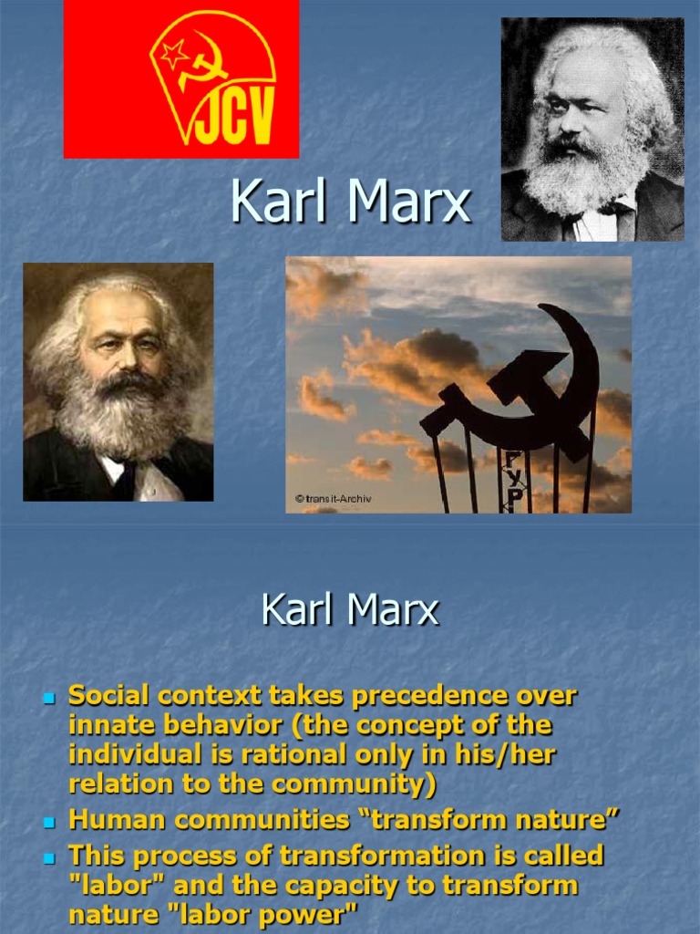 Karl Marx Theory | PDF | Karl Marx | Exploitation Of Labour