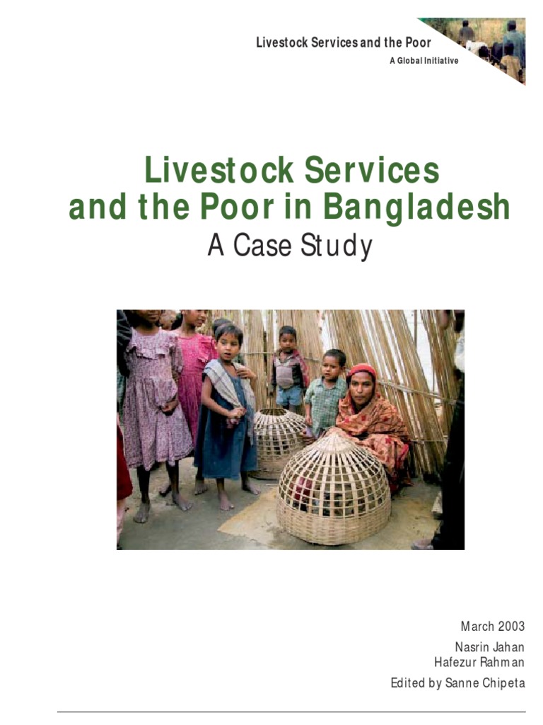Bangladesh Case Study | PDF | Chicken | Cattle