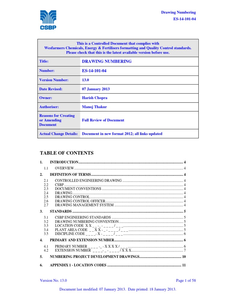 Drawing Numbering | PDF | Electrical Substation | Heat Exchanger