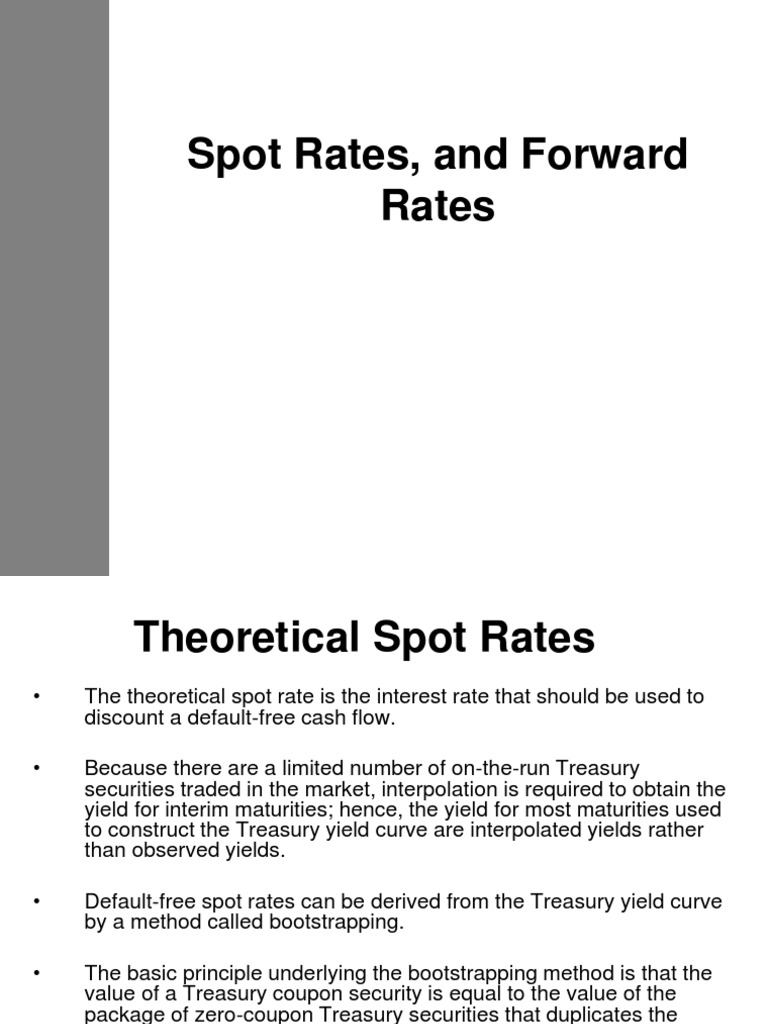 Bootstrapping Spot Rate | PDF | Yield Curve | Bonds (Finance)