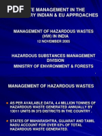 Hazardous Waste Management Rules 2016 | PDF | Waste | Waste Management