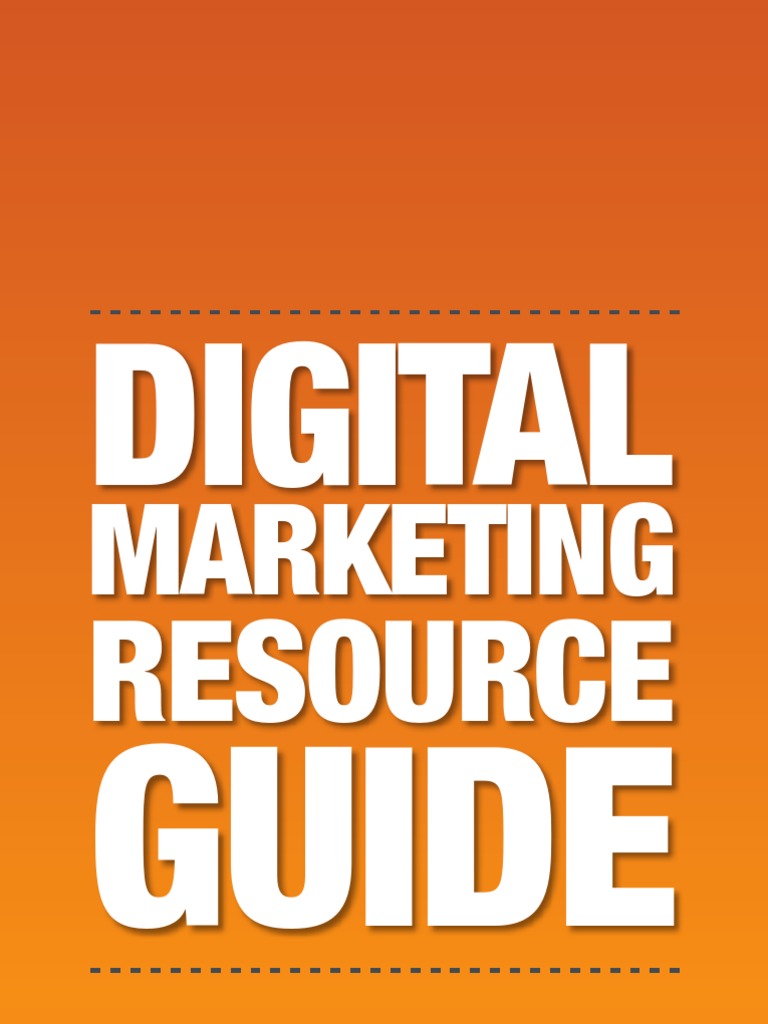 Essential Digital Marketing Resources Guide | PDF | Digital Marketing ...