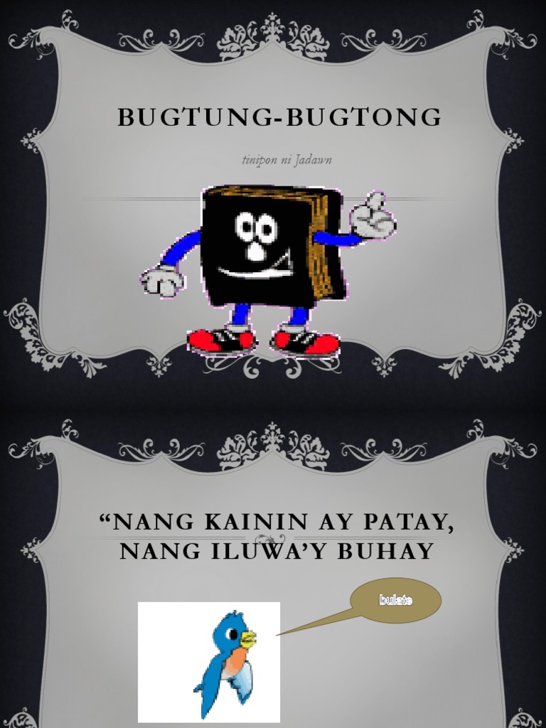 Bugtung Bugtong | PDF