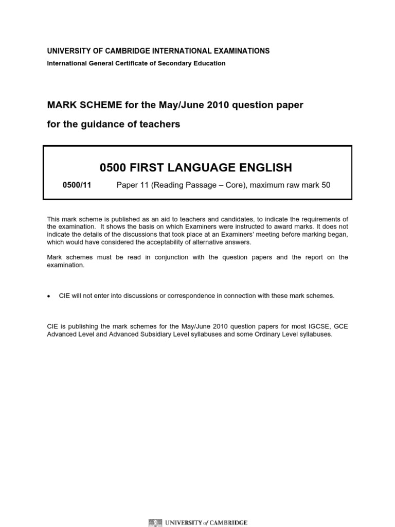 English First Language | PDF | Test (Assessment) | Languages