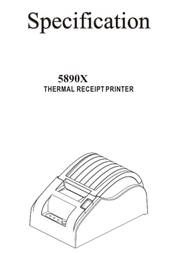 5890 X Manual | PDF | Universal Product Code | Printer (Computing)